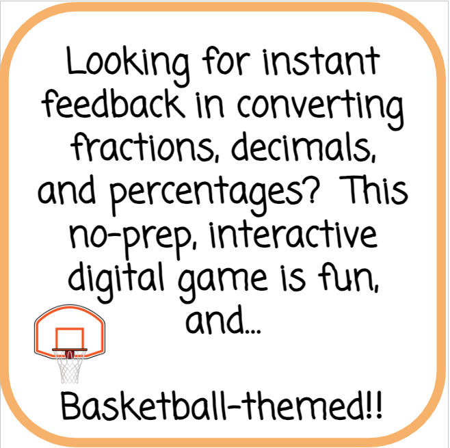 Fractions/Decimals/Percentages Conversion Slide Game