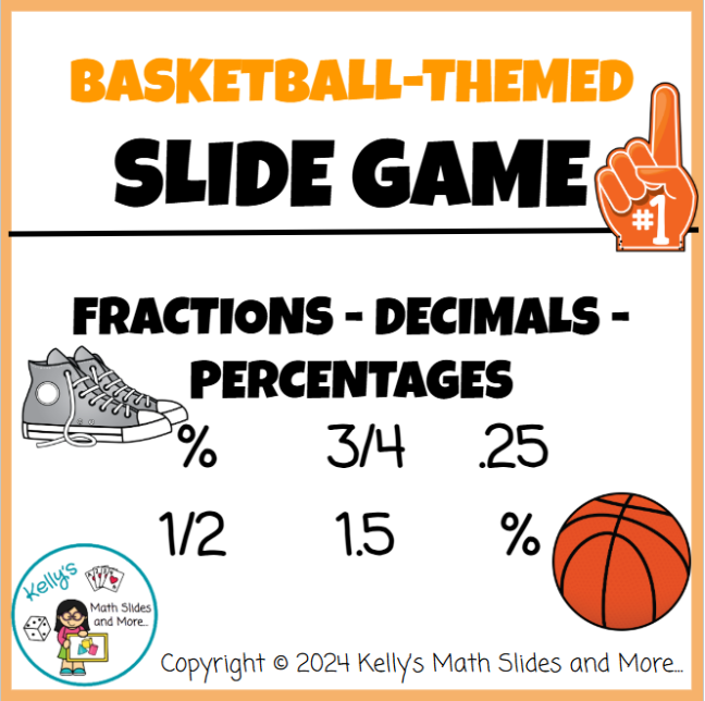 Fractions/Decimals/Percentages Conversion Slide Game