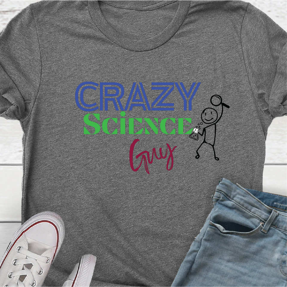 Crazy Science Lady" - Unisex T-shirt