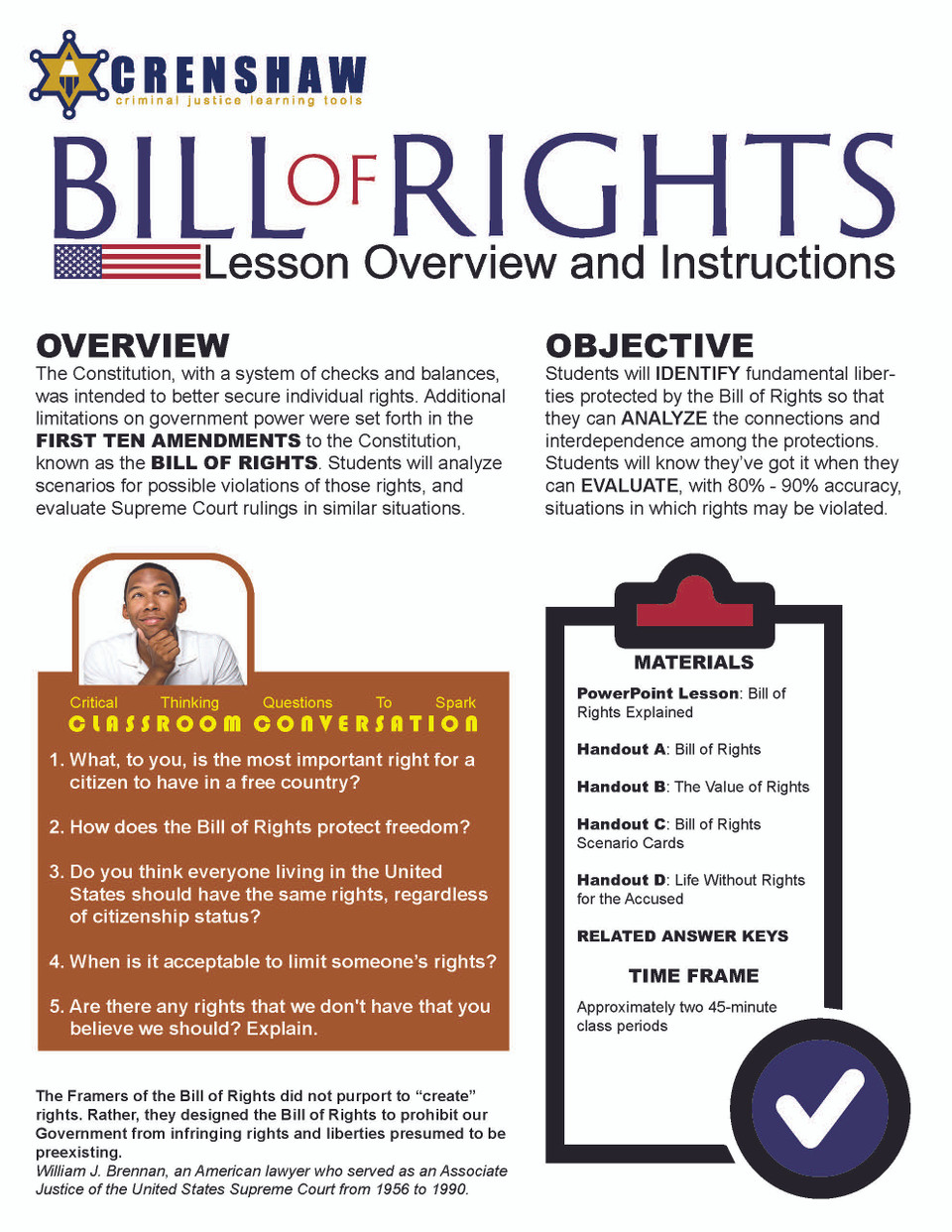 Bundle: The Constitution and the Bill of Rights - Amped Up Learning