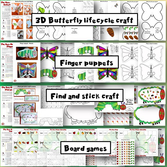 The Very Hungry Caterpillar - Activity Pack - Amped Up Learning