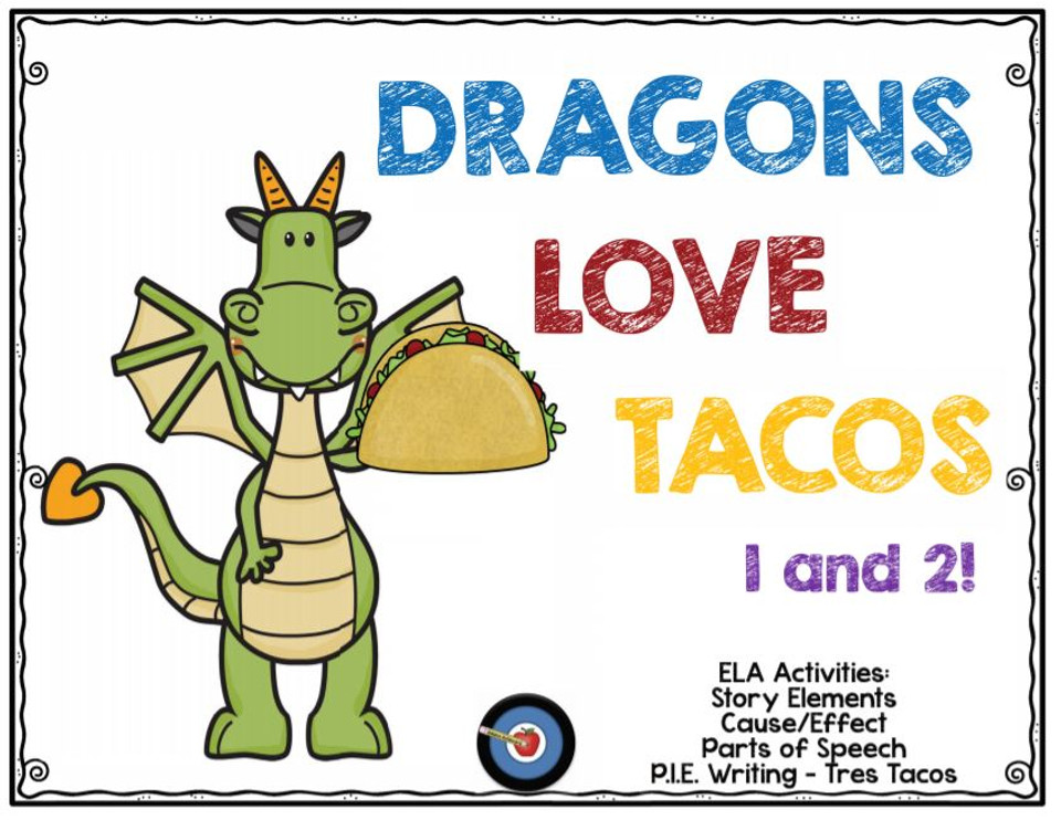 Dragons Love Tacos 1 and 2: Taco Writing - Amped Up Learning