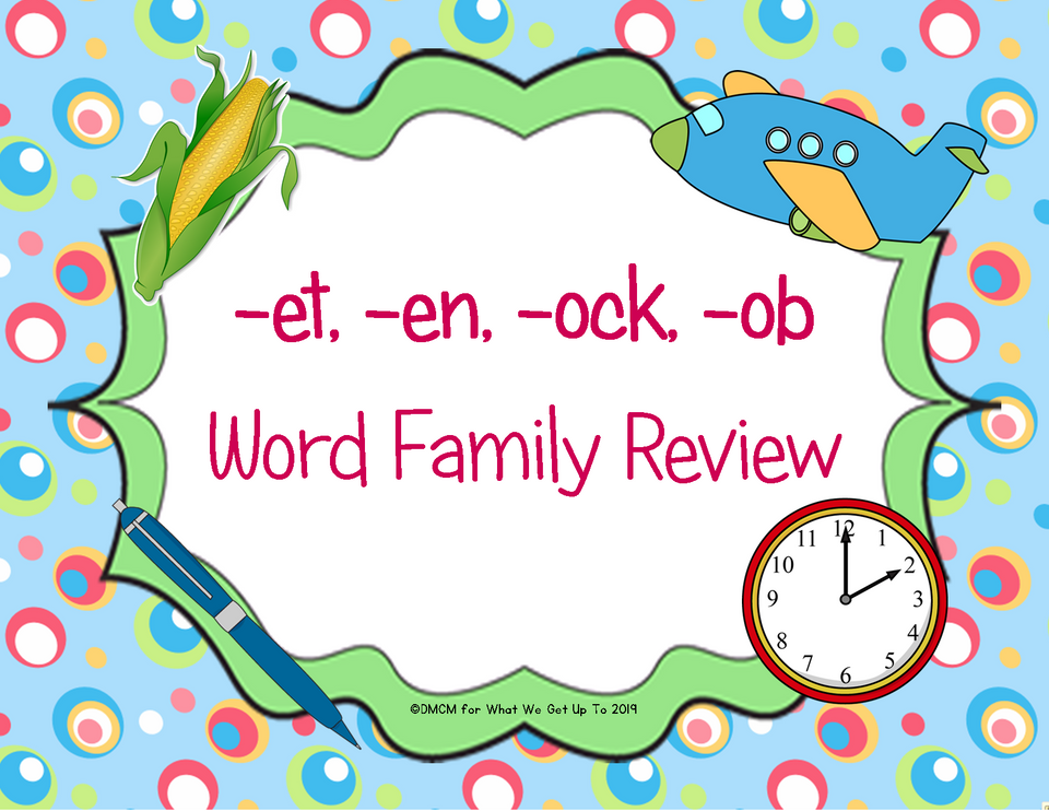 The -ock Word Family - Amped Up Learning