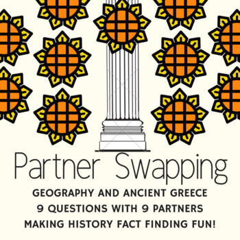 Ancient Greece Geography Mythology and Politics Partner Swap Activity