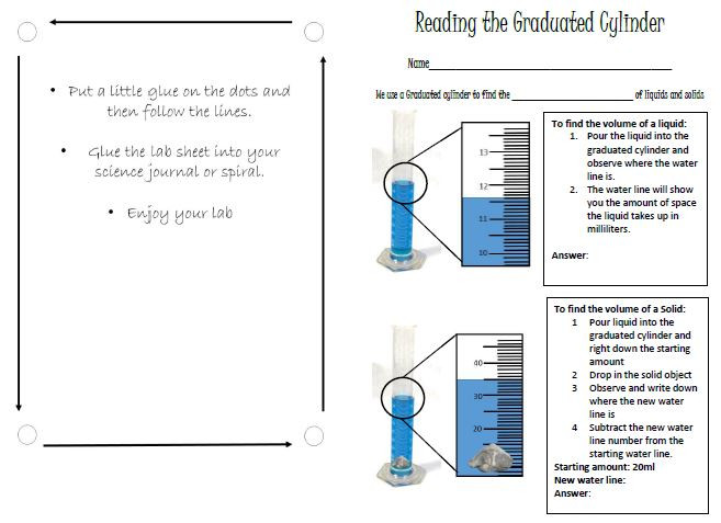 Reading from the Graduated Cylinder - Amped Up Learning