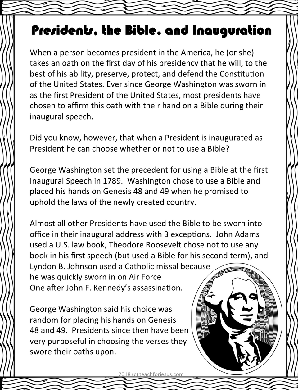 Presidents, The Bible, and Their Oath of Office - Amped Up Learning