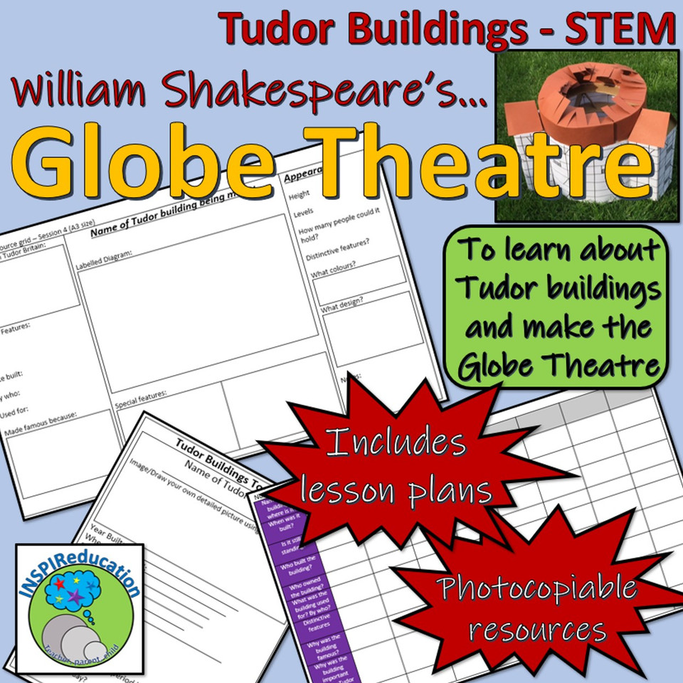 The Tudors (STEM)- Tudor Buildings/Globe Theatre (Shakespeare) - Amped ...