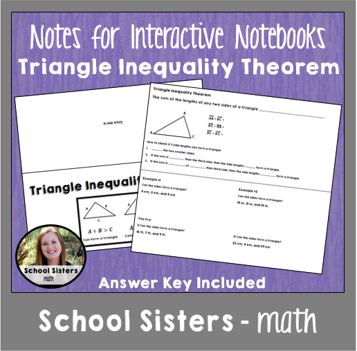Triangle Inequality Theorem Notes - Amped Up Learning