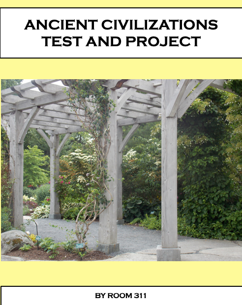 Ancient Civilizations Test and Project - Amped Up Learning