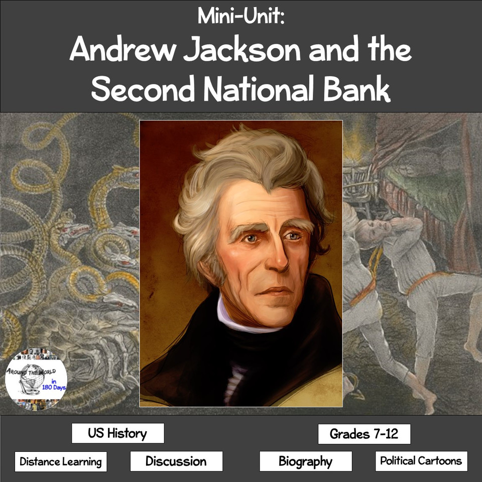 Mini-Unit: Andrew Jackson and the Bank - Amped Up Learning