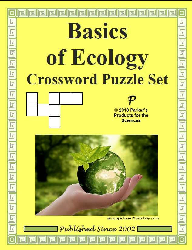 Basics of Ecology Crossword Puzzle Set - Amped Up Learning