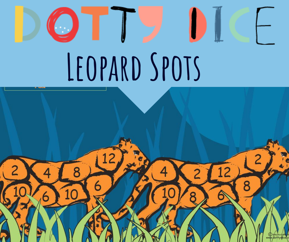 Leopard Spots Counting and Addition activities - Amped Up Learning