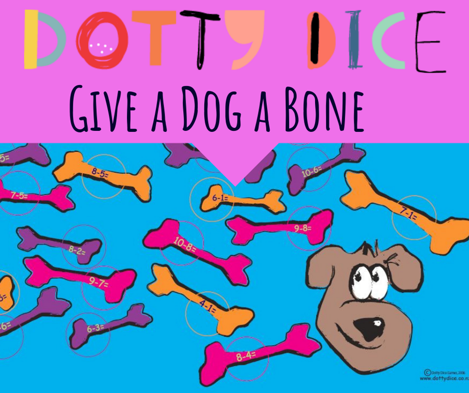 Give a Dog A Bone Counting and Subtraction activities - Amped Up Learning