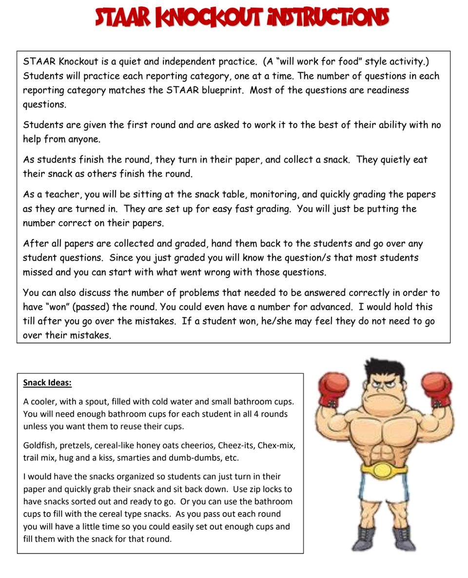 7th Grade HQ STAAR Review