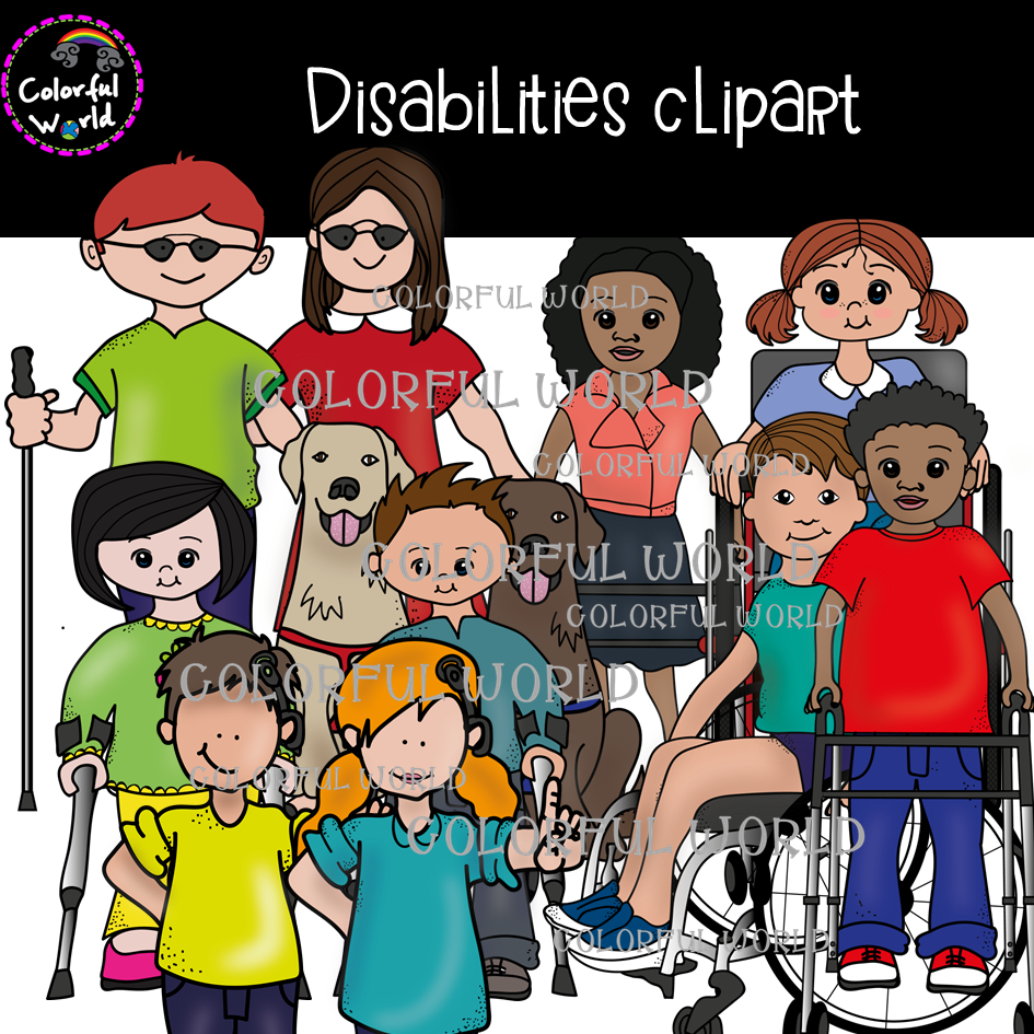 Disability clipart - Amped Up Learning