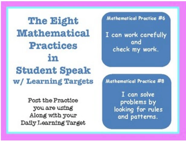The Eight Mathematical Practices In Student Talk