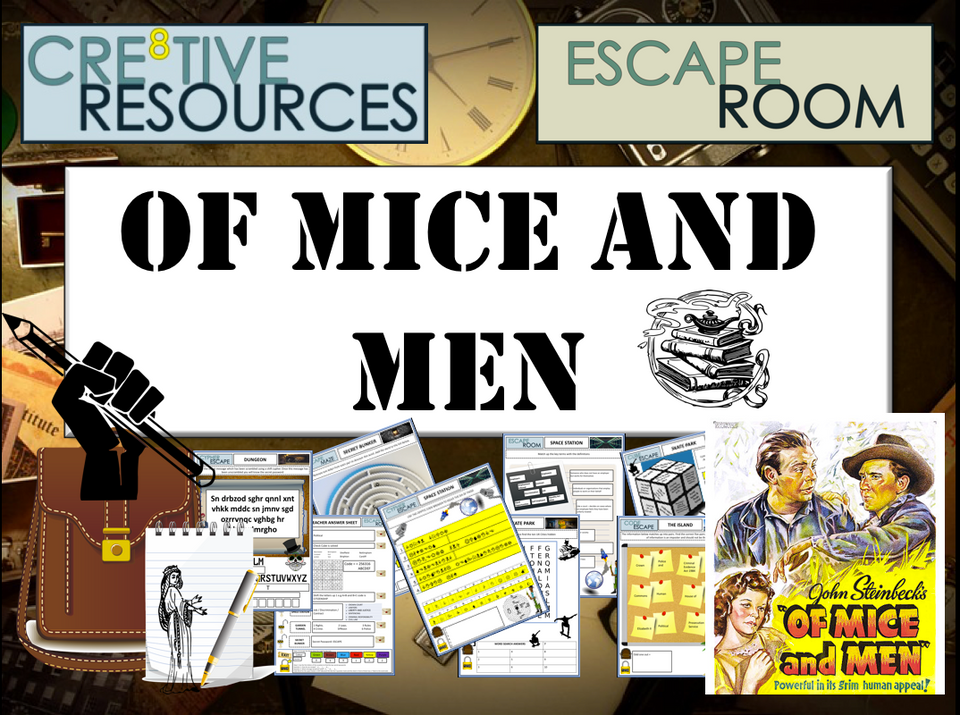 Of Mice and Men Escape Room - Amped Up Learning