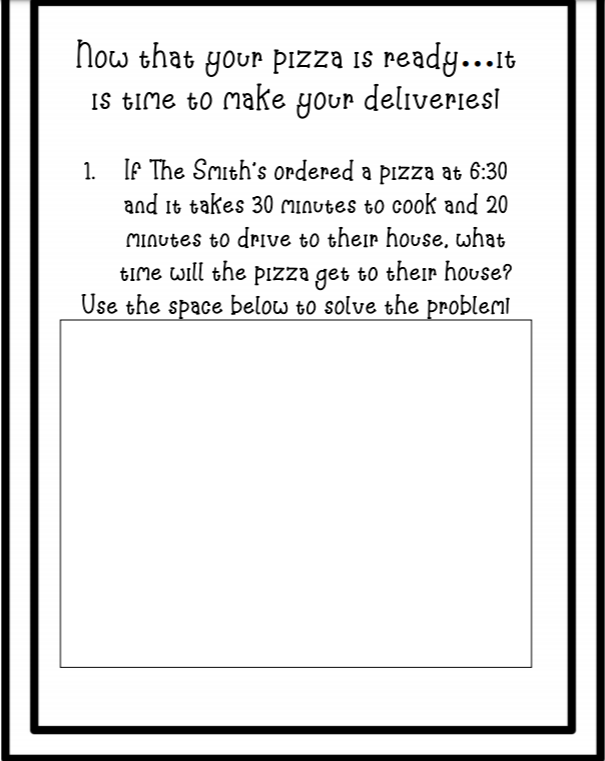 Fraction Pizza Project (Distance/In Class Learning) - Amped Up Learning