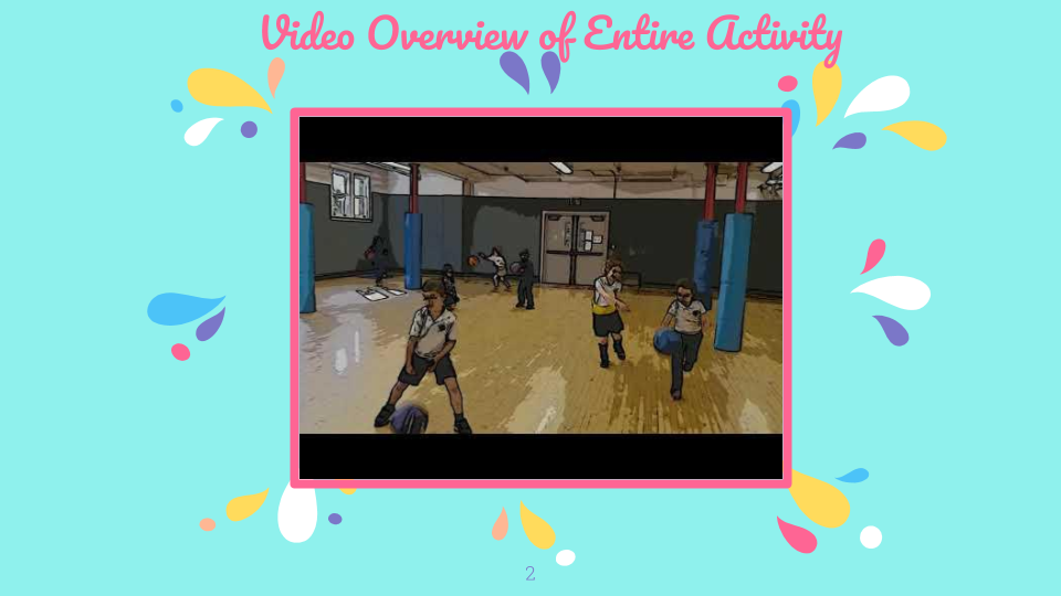 Competitive Fun Basketball Skills Obstacle Course - 10 PE Instructional ...