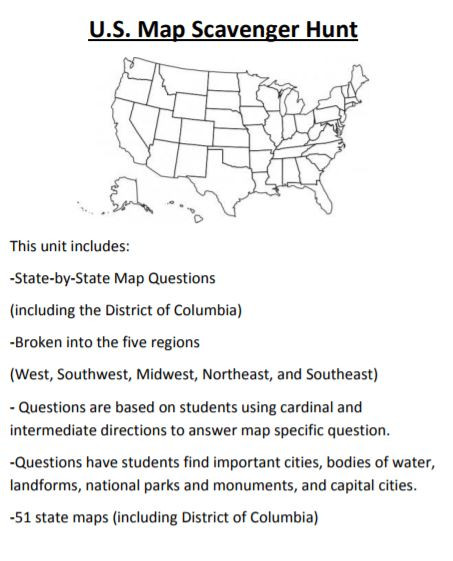 USA Five Regions - Amped Up Learning