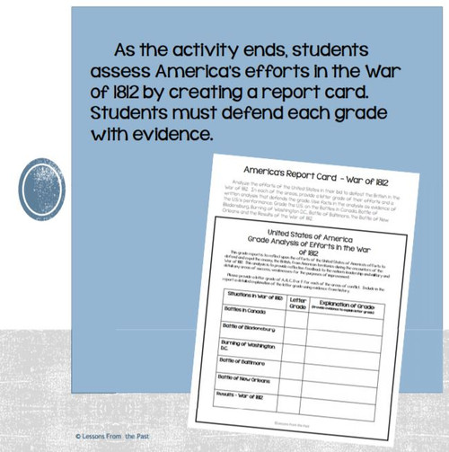 War of 1812 Strategic Planning - Amped Up Learning
