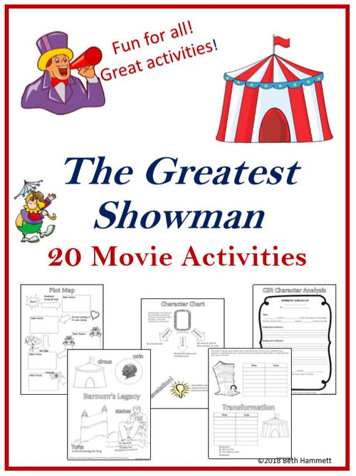 The Greatest Showman: 20 Activities - Amped Up Learning