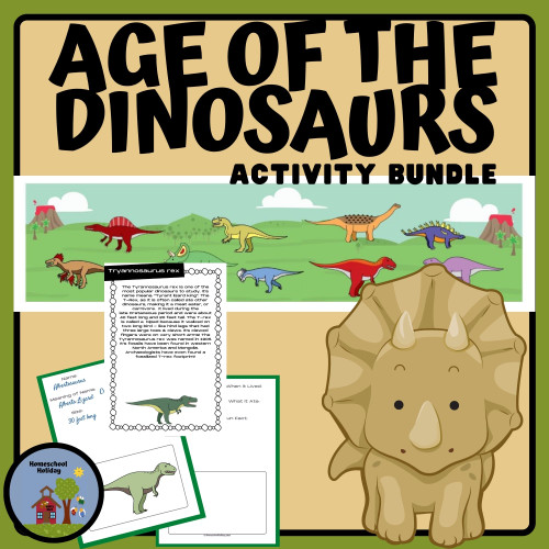 Age of the Dinosaurs Activity Bundle
