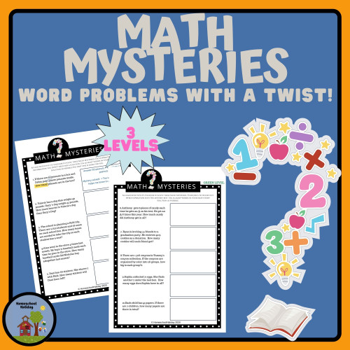Math Mysteries - Take the PROBLEM out of math word problems