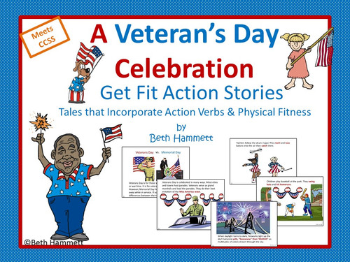 Get Fit Action Story: A Veterans Day Celebration - Amped Up Learning
