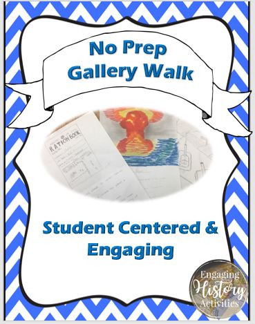 No Prep Gallery Walk for Any Subject - Amped Up Learning