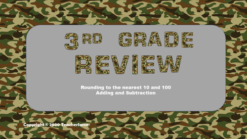 Math Review Game 3rd Grade #1 - Amped Up Learning