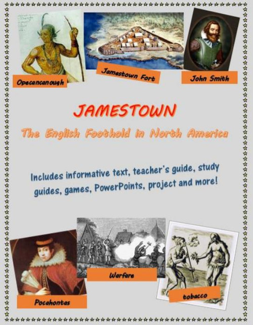 Jamestown mini-unit including text - Amped Up Learning
