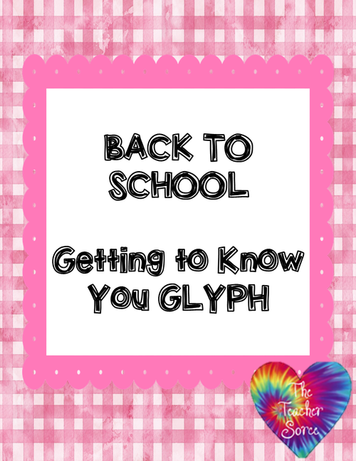 Back To School: Getting to Know Me Glyph