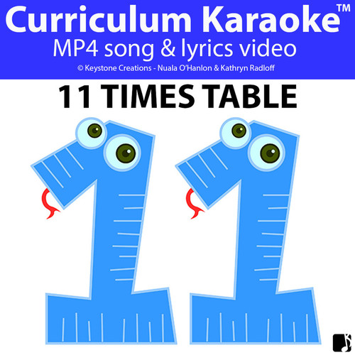 '11 TIMES TABLE' ~ Curriculum Song Video - Amped Up Learning
