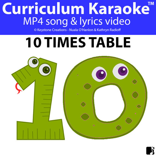 '10 TIMES TABLE' ~ Curriculum Song Video - Amped Up Learning