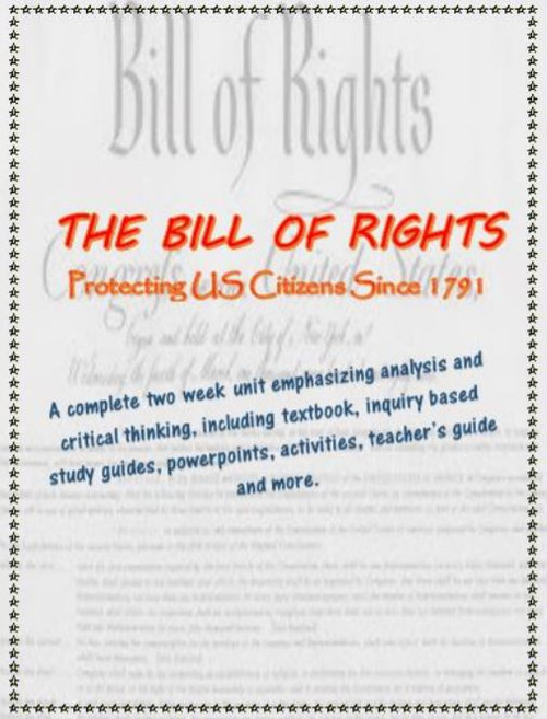Bill of Rights complete unit, including text - Amped Up Learning