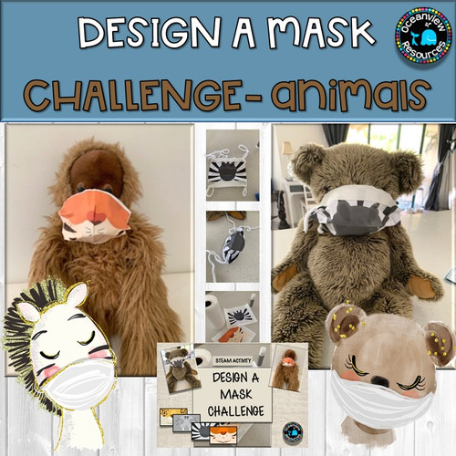 Design a Mask Challenge- ANIMALS - Amped Up Learning