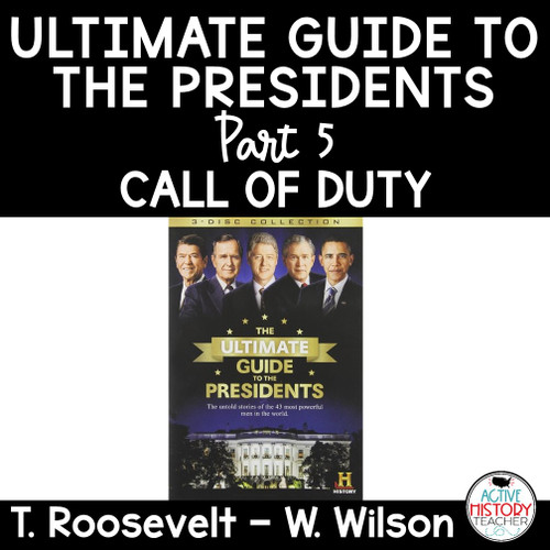 Ultimate Guide to the Presidents Video Worksheet Part 5 Print and ...