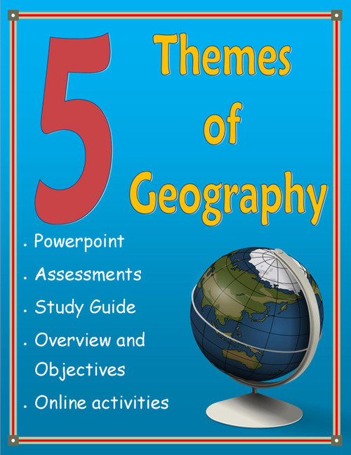 5 Themes of Geography Unit