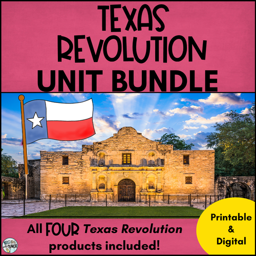 Texas Revolution ***BUNDLE*** - Amped Up Learning