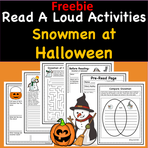 Virtual Read-A-Loud - Snowmen at Halloween