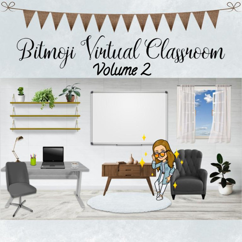 Bitmoji Virtual Classroom Vol. 2