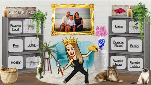 Bitmoji Classroom - ALL ABOUT ME for Teachers