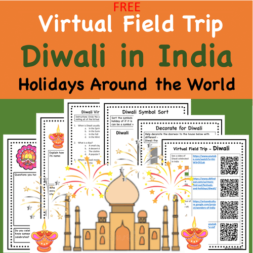 Holidays Around the World Virtual Field Trip- Diwali