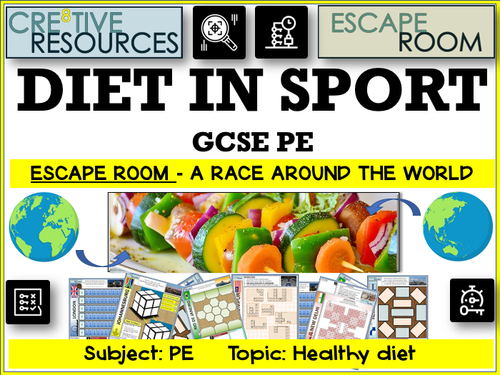 Diet in Sport Escape Room - Amped Up Learning