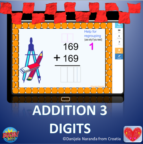 Addition 3 Digits With Regrouping Or Without Regrouping