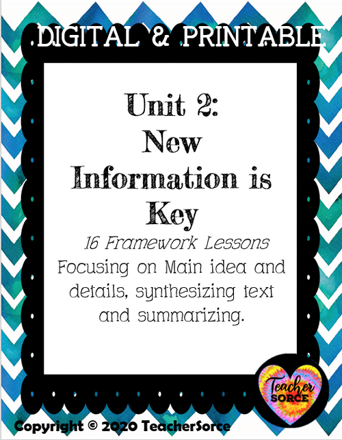 Unit 2 Nonfiction Reading Unit 3rd Grade - Amped Up Learning