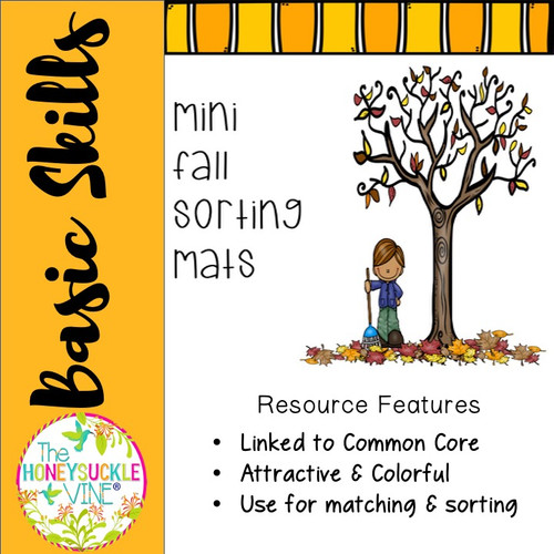Mini Fall Sorting Mats