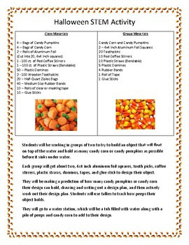 Halloween STEM Activity - Amped Up Learning