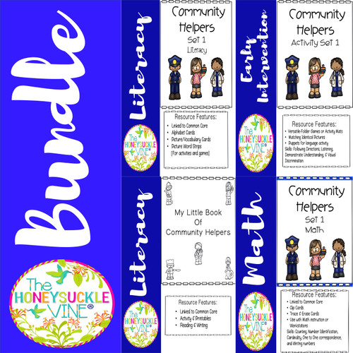 Community Helpers Bundle Set 1